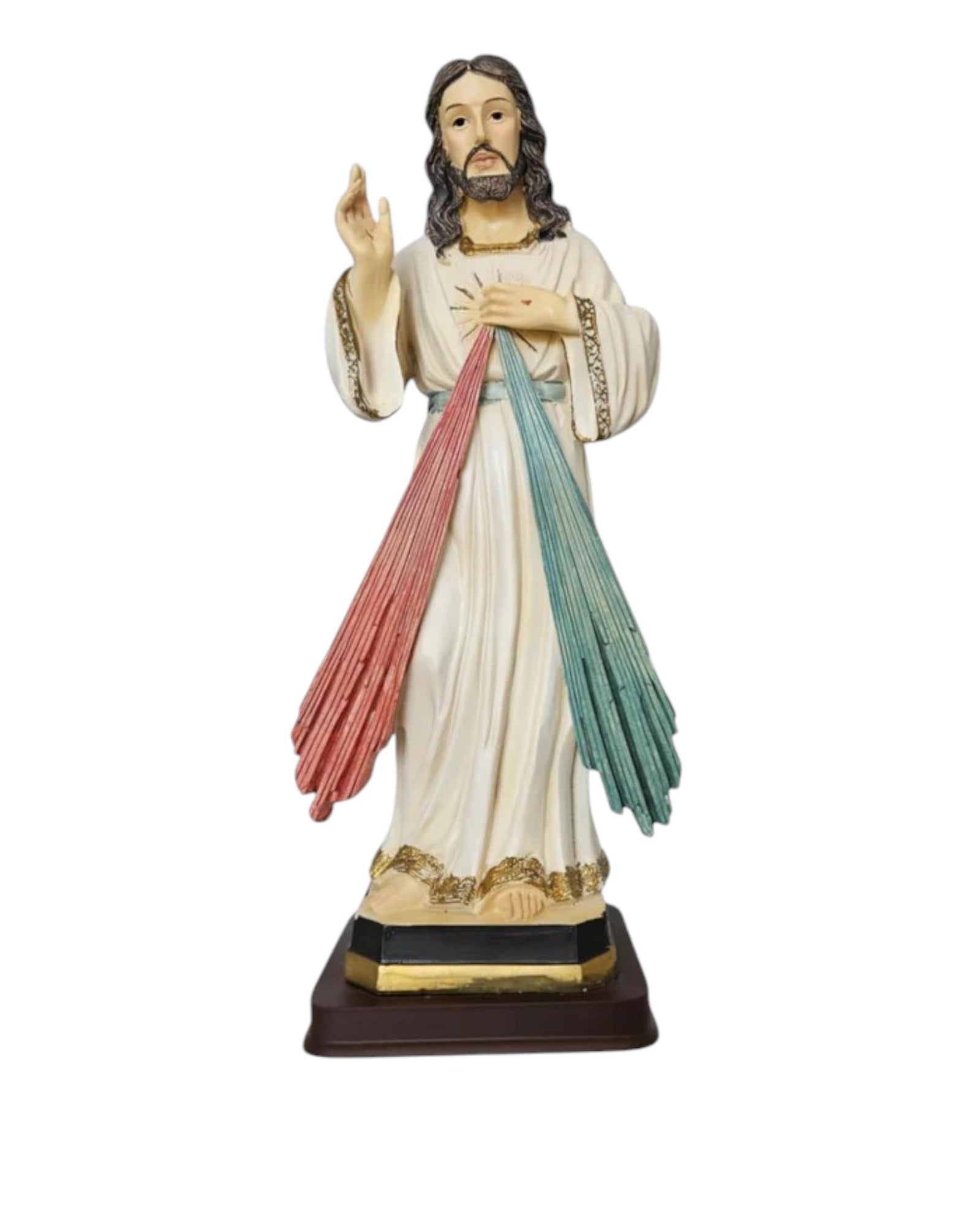Divine Mercy Statue - (33, 20, 14) cm Catholic Figurine – Amon Enterprises